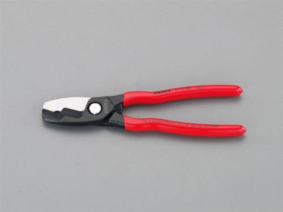 【仕様】●メーカー：KNIPEX（クニペックス）●型番：9511200●切断能力：φ20mm（70mm2）●全長：200mm●重量（g）：283●仕上げ：磨き●ハンドル：プラスチックコーティング●スチール製ワイヤーおよび硬引銅線には適しませ...