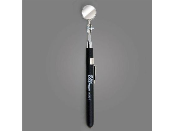 【仕様】●ミラー径：φ22mm●倍率：等倍●シャフト長：134〜689mm●重量：142g●材質：ミラー：ガラス、ミラー受け：ステンレスハンドル：樹脂、シャフト：ステンレス●ボールジョイントで360°見ることができます。●ミラー部分取り外し...