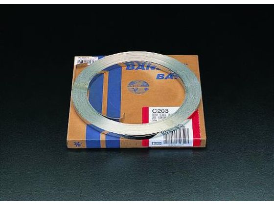 【仕様】●幅（mm）：1／2”（12．7）●厚み：0．76mm●耐荷重：680kg●材質：SUS201●30m巻●使用ツール：EA463EE−3、−4、−7、−8●バックルはEA463EJ−4をお使いください。【備考】※メーカーの都合により...