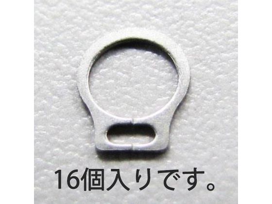 【仕様】●材質：ステンレス（SUS304）●適合軸径：8mm●入数：16個【備考】※メーカーの都合により、パッケージ・仕様等は予告なく変更になる場合がございます。【検索用キーワード】エスコ　ESCO　えすこ　8mm軸用スナップリング(ステン...