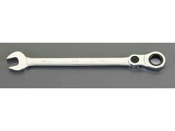 【仕様】●12ポイント●サイズ：15mm●全長：247mm●材質：クロムバナジウム鋼●ラチェット部、首が180°回転します。●手元のロックボタンによって13箇所での角度調整、固定が可能●狭い奥まった箇所等への使用に最適です。【備考】※メーカ...