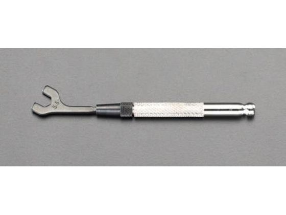【仕様】●材質：スチール●ハンドル全長：7mm●サイズ：4．0mm●全長：101mm【備考】※メーカーの都合により、パッケージ・仕様等は予告なく変更になる場合がございます。【検索用キーワード】エスコ　ESCO　えすこ　4.0x100mm片口...