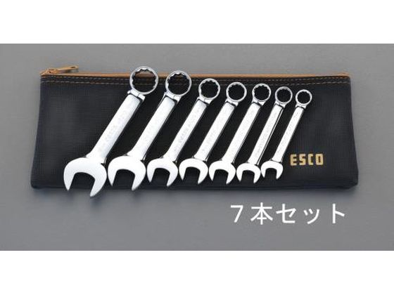 【仕様】●【セット内容】：7本組●ショートサイズ片目片口スパナ：10・11・12・13・14・17・19mm●材質：クロムバナジウム鋼●全長：94〜138mm●重量：27〜117g●12ポイント●狭い箇所での作業や小さいボルト等を回すのに適...