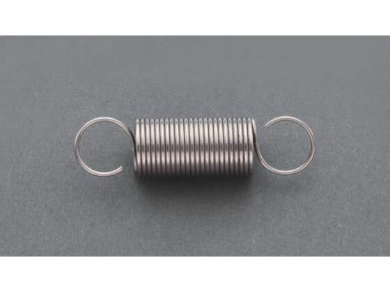 【仕様】●材質：SUS304●巻方向：右巻き●許容荷重：0．54N●許容荷重時長さ：52mm●線径：φ0．2mm●外径：φ3．2mm●自由長さ：14．3mm●ばね定数：0．013N／mm●初張力：0．059N●フック形状：逆丸フック●フック...