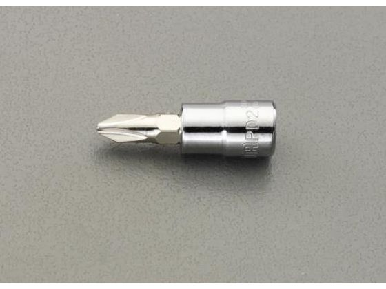 【仕様】●差込角：1／4”●先端：＃3●全長：37mm【備考】※メーカーの都合により、パッケージ・仕様等は予告なく変更になる場合がございます。【検索用キーワード】エスコ　ESCO　えすこ　1　4"DR　#3x37mm[+]ドライバーソケット...