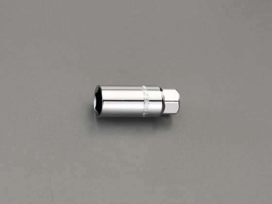 【仕様】●差込角：3／8”●サイズ：21mm●全長：70mm●外径：27mm●材質：クロムバナジウム鋼●差し込み角外側2面幅：22．2mm●プラグを緩めた後、引き抜く為のプラグ保持用のゴムが内部に付属しています。【備考】※メーカーの都合によ...