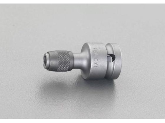 【仕様】●差込角：1／2”●全長：50mm●六角対辺：5／16”●黒いローレット部分を動かせばロックが外れ、ビットの着脱がスムーズに行えます。【備考】※メーカーの都合により、パッケージ・仕様等は予告なく変更になる場合がございます。【検索用キ...