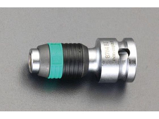 【仕様】●差込角：3／8”●全長：44mm●クイックリリース【備考】※メーカーの都合により、パッケージ・仕様等は予告なく変更になる場合がございます。【検索用キーワード】エスコ　ESCO　えすこ　3　8"DRx44mm　1　4"Hexビットホ...