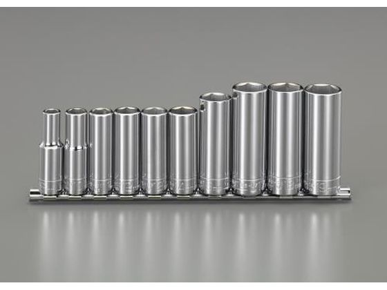 【仕様】●差込角：3／8”●全長：54〜69．9mm●対辺（mm）：8・10・11・12・13・14・16・17・18・19●10個組【備考】※メーカーの都合により、パッケージ・仕様等は予告なく変更になる場合がございます。【検索用キーワード...