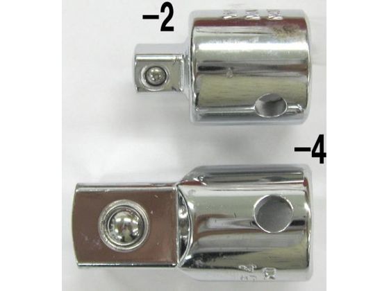 【仕様】●差込角：3／8”●オス：1／4”●メス：3／8”●全長：27mm●材質：スチール【備考】※メーカーの都合により、パッケージ・仕様等は予告なく変更になる場合がございます。【検索用キーワード】エスコ　ESCO　えすこ　3　8"DRx1...