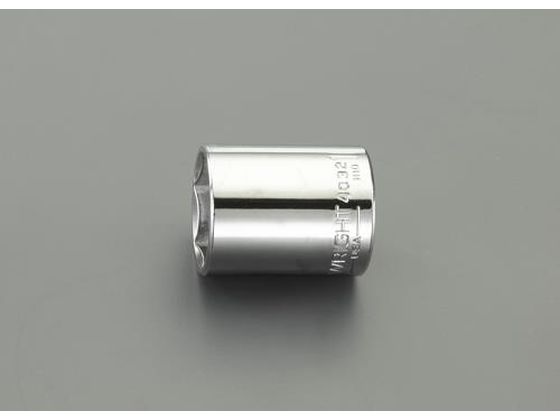 【仕様】●差込角：1／2”●グリップ力に優れた6ポイント仕様●対辺（インチ）：3／8●外径：15．5mm●全長：38．1mm【備考】※メーカーの都合により、パッケージ・仕様等は予告なく変更になる場合がございます。【検索用キーワード】エスコ　...