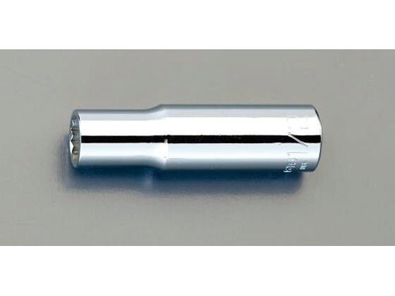 【仕様】●差込角：1／2”●対辺（mm）：17●外径：24．3mm●全長：82．6mm●材質：スチール【備考】※メーカーの都合により、パッケージ・仕様等は予告なく変更になる場合がございます。【検索用キーワード】エスコ　ESCO　えすこ　1　...