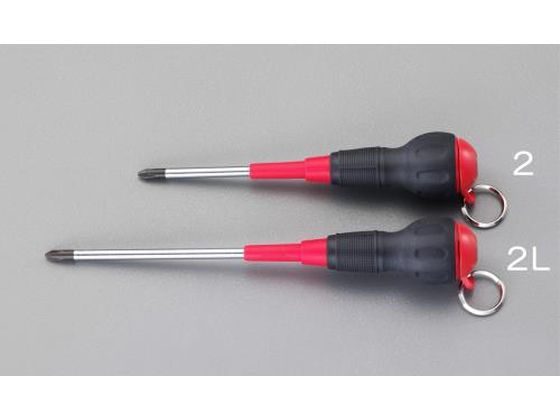 【仕様】●先端：＃2●軸径：φ6．3mm●軸長：100mm●全長：202mm●落下防止リング付●先端マグネット付●グリップエンドが手の平に収まりスムーズに回転し指先での早回しができる「クイックターンハンドル」を採用●手の平で押しつけながら回...