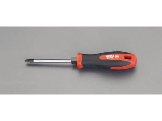 【仕様】●（＋）先端×軸径：＃2×6．3mm●軸長：100mm●手元六角対辺：12mm●手元六角付でスパナ・レンチの併用でトルクをかけたねじ締めが可能●マグネット付●ハンドルはエラストマー樹脂を用いたエアークッション仕様で手になじむグリップ...