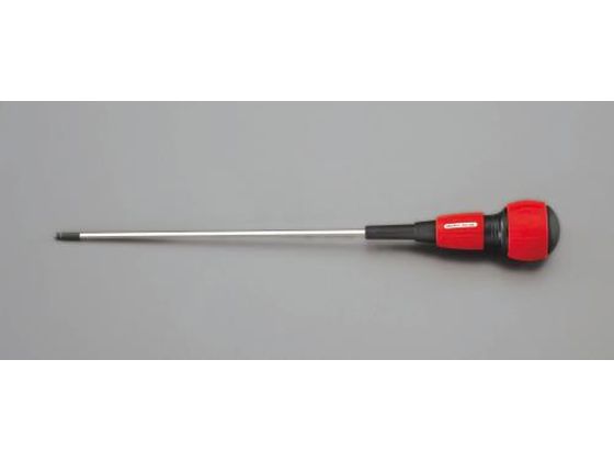 【仕様】●サイズ：2．5mm●軸長：250mm●ボールポイント付●軸が細いので、2．5、3mmのサイズは過負荷にご注意下さい。●ハンドルは手の平に収まる抜群のフィット感●押しながらトルクもよく伝わるグリップ形状●軸長250mmの超ロングタイ...