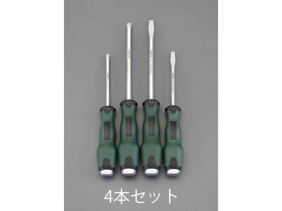【仕様】●【セット内容】：4本●プラスドライバー：＃2×6mm（軸長：100mm）＃3×8mm（軸長：150mm）●マイナスドライバー：6．0×1．2mm（軸長：100mm）8．0×1．6mm（軸長：150mm）●貫通柄の為、ハンマーで叩け...