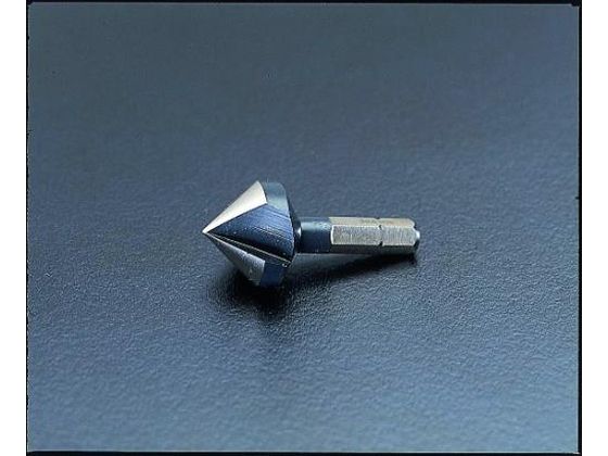 【仕様】●金属のカウンターシンク用●材質：HSS（ハイス）●面取角度：90°●溝数：3本●六角シャンク：1／4”（6．35mm）●最大径：20．5mm●全長：43mm●有効長：18mm●ドライバードリル、電動ドリル又はEA827H−1（He...