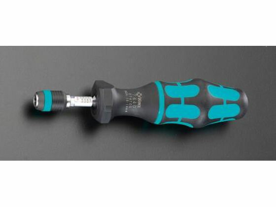 【仕様】●クイックリリースビットホルダー付●精度：±6％●差込六角対辺：1／4”●全長：160mm●右回転方向でトルクがきき、左回転方向は通常のドライバーとして使用できます。●トルク範囲：0．3〜1．2N・m●最小目盛：0．05N・m【備考...