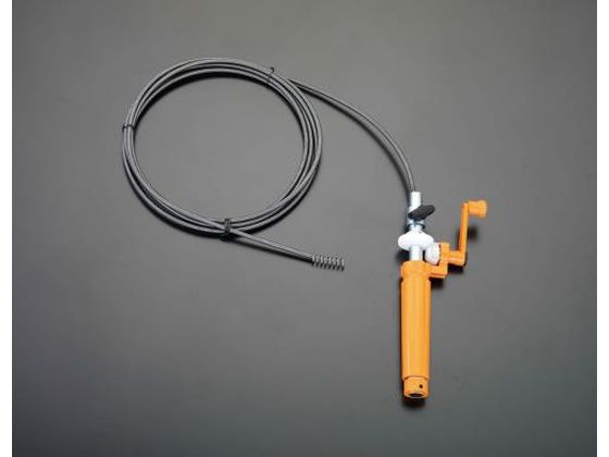 【仕様】●材質：ケーブル：スチール、グリップ：樹脂●グリップサイズ：φ32×250mm●シャンク対辺：6．3mm●ケーブルサイズ（mm）：φ6×7500●清掃可能パイプ径：25〜51mm【備考】※メーカーの都合により、パッケージ・仕様等は予...