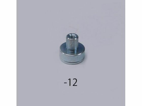 【仕様】●材質：フェライト磁石、スチール（亜鉛メッキ加工）●吸着力：10N（1．0kgf）●サイズ：φ13×4．5（ネジ穴込：11．5）mm●ネジサイズ：M3●使用温度：120℃以下●重量（1個）：5g●入数：20個／pack●耐腐食性に優...