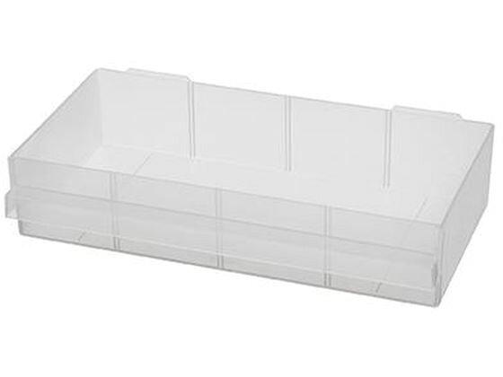 【仕様】●外寸（W×D×H）：279×155×64mm●内寸（W×D×H）：275×135×57mm●材質：ポリプロピレン●適合キャビネット（1列用）：EA661BA−4・EA661BA−5・EA661BB−3・EA661BB−4●別売りア...