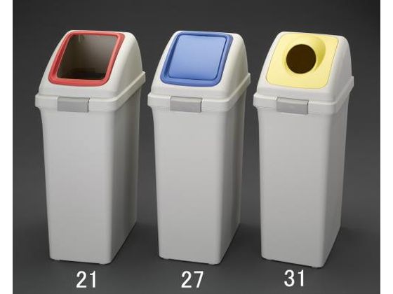 【仕様】●仕様：プッシュ蓋●容量：40L●サイズ：280（W）×420（D）×740（H）mm●重量：2．3kg●分別表示シール付●カラー（分別シール付）：ブルー（もえないゴミ）●オプションシール：EA983CG−1〜−6、EA983CG−...