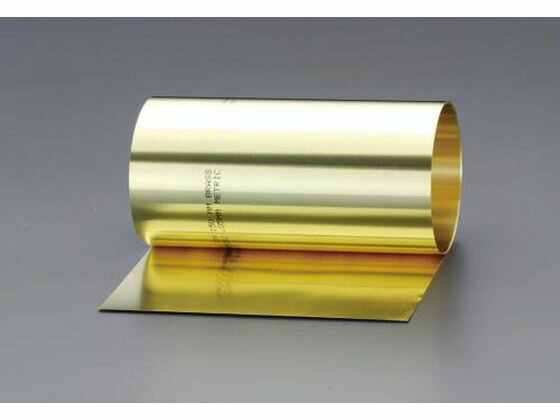 【仕様】●サイズ：150mm×2．5m●厚み：0．65mm●許容差：±0．066mm●材質：真鍮【備考】※メーカーの都合により、パッケージ・仕様等は予告なく変更になる場合がございます。【検索用キーワード】エスコ　ESCO　えすこ　0.65x...