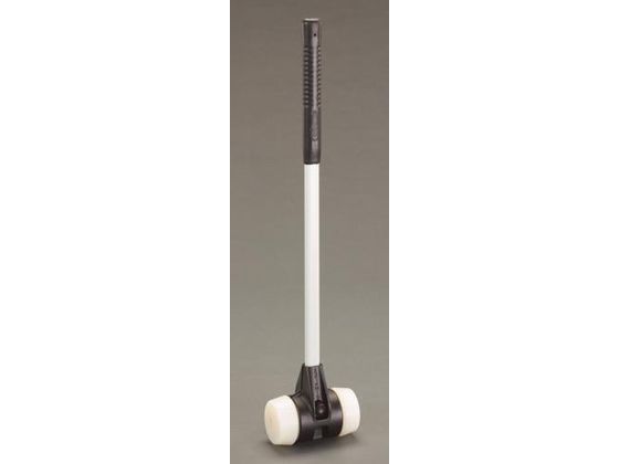 【仕様】●全重量：3．6kg●頭径：80mm●全長：800mm●材質：頭：ナイロン、柄：ファイバーグラス（ゴムグリップ付）●交換ヘッド：EA575HH−30●ヘッド交換方法：ホルダー部分のインヘックスネジを外すとホルダーが2つに分かれるので...