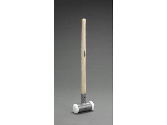 【仕様】●材質：頭：ナイロン、柄：ヒッコリー●頭径：80mm●全重量：4．0kg●全長：880mm●替ヘッド：EA575HE−110●ヘッド交換方法：ヘッド部をバイスで固定した状態でハンドルを持ち上げるとヘッド部が外れます。その後替えヘッド...