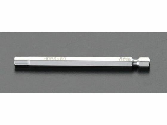 【仕様】●六角シャンク：1／4”●全長：89mm●サイズ：6．0mm【備考】※メーカーの都合により、パッケージ・仕様等は予告なく変更になる場合がございます。【検索用キーワード】エスコ　ESCO　えすこ　6.0x89mm[Hex-Plus]ド...