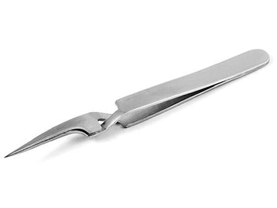 【仕様】●逆作用ピンセット●先端：直・鋭●材質：ステンレス（SUS304）●先端幅：0．3mm●全長：110mm【備考】※メーカーの都合により、パッケージ・仕様等は予告なく変更になる場合がございます。【検索用キーワード】エスコ　ESCO　え...