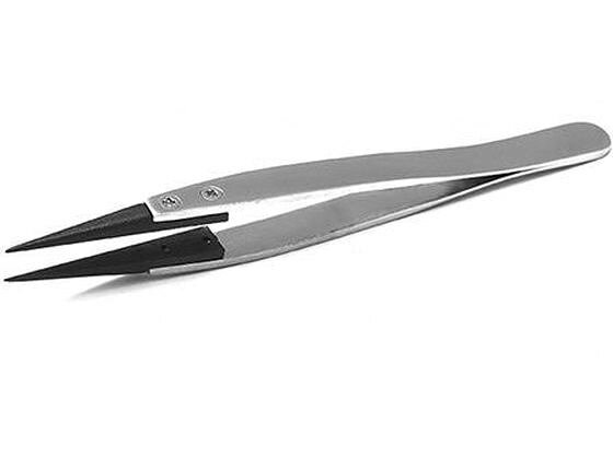 【仕様】●先端幅：0．6mm●耐熱温度：240℃●材質：チップ：合成繊維（ESD）、ハンドル：ステンレス●先端：直・鋭●全長：120mm【備考】※メーカーの都合により、パッケージ・仕様等は予告なく変更になる場合がございます。【検索用キーワー...