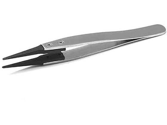 【仕様】●材質：チップ：合成繊維（ESD）、ハンドル：ステンレス●先端幅：1．5mm●耐熱温度：240℃●先端：直・細●全長：110mm【備考】※メーカーの都合により、パッケージ・仕様等は予告なく変更になる場合がございます。【検索用キーワー...
