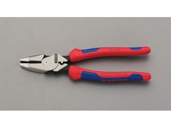 【仕様】●メーカー：KNIPEX（クニペックス）●通常タイプより刃の支点が前にある為（偏芯型）、力点までの距離が長く、てこの原理を活かした少ない力での高い切断能力を有しています。●型番：0912240●全長：240mm●重量：470g●切断...