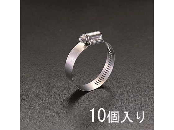 【仕様】●適合直径：21〜38mm●バンド幅：14．2mm●六角（−）ねじ：5／16”（8mm）●材質：スクリュー：SUS305、バンド：SUS302●耐腐食性の高いステンレスなので船舶等への使用に適しています。●入数は10個入りです。【備...