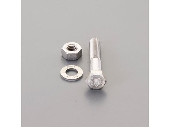 【仕様】●ボルトサイズ：M10×40●頭対辺（mm）：16●材質：ステンレス●仕様：半ネジ●規格：ISO　8．8●高強度六角ボルト・ナット・ワッシャーが一つずつ入ったエスコオリジナルセット●高強度、耐食性、耐熱性、非磁性、焼付き性●SUS3...