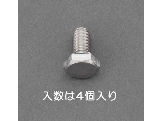 【仕様】●サイズ：1／4”×1−1／2”●山数：20●頭対辺：11mm●材質：ステンレス●入数：4個●UNC（並目）【備考】※メーカーの都合により、パッケージ・仕様等は予告なく変更になる場合がございます。【検索用キーワード】エスコ　ESCO...