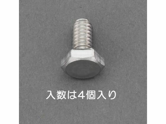 【仕様】●サイズ：W3／8”×30mm●山数：16●頭対辺：17mm●材質：ステンレス●並目ねじ●全ねじ●入数：4個【備考】※メーカーの都合により、パッケージ・仕様等は予告なく変更になる場合がございます。【検索用キーワード】エスコ　ESCO...