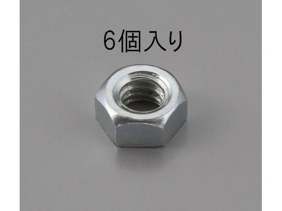 【仕様】●材質：鉄（ユニクロメッキ）●サイズ：W1／2”×2．3●山数：12●入数：6個●並目ねじ【備考】※メーカーの都合により、パッケージ・仕様等は予告なく変更になる場合がございます。【検索用キーワード】エスコ　ESCO　えすこ　W1　2...