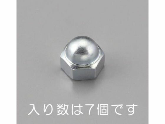 【仕様】●材質：鉄（三価クロメートメッキ）●サイズ：M6●ピッチ：1●入数：7個●並目ねじ【備考】※メーカーの都合により、パッケージ・仕様等は予告なく変更になる場合がございます。【検索用キーワード】エスコ　ESCO　えすこ　M6袋ナット2種...