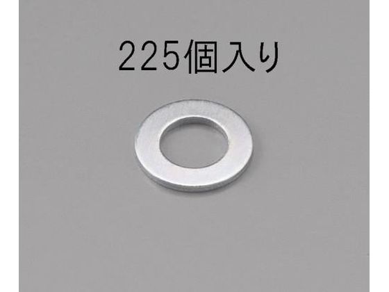 【仕様】●材質：鉄（三価クロメートメッキ）●内径×外径×厚み：3×6×0．5mm●入数：225個【備考】※メーカーの都合により、パッケージ・仕様等は予告なく変更になる場合がございます。【検索用キーワード】エスコ　ESCO　えすこ　M3[小形...