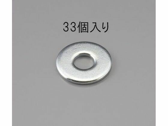 【仕様】●材質：鉄（ユニクロメッキ）●サイズ：W5／16”×1．6mm●入数：33個【備考】※メーカーの都合により、パッケージ・仕様等は予告なく変更になる場合がございます。【検索用キーワード】エスコ　ESCO　えすこ　W5　16x1.6平ワ...