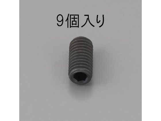 【仕様】●材質：鉄（黒色クロメート）●並目ねじ●サイズ：M4×3●ピッチ：0．7●入数：9個【備考】※メーカーの都合により、パッケージ・仕様等は予告なく変更になる場合がございます。【検索用キーワード】エスコ　ESCO　えすこ　M4x3mm六...