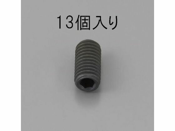 【仕様】●材質：鉄（黒色クロメート）●並目ねじ●サイズ：M4×12●ピッチ：0．7●入数：13個【備考】※メーカーの都合により、パッケージ・仕様等は予告なく変更になる場合がございます。【検索用キーワード】エスコ　ESCO　えすこ　M4x12...