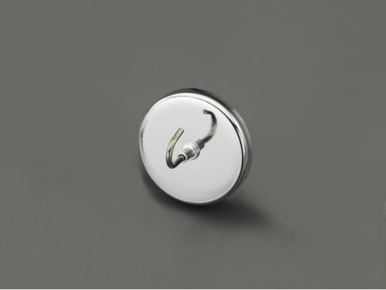 【仕様】●材質：フェライト磁石（セラミック磁石）、スチール●サイズ：φ50×8mm●耐荷重：9kg●口幅：12mm●重量：70g●クロムメッキ仕上げ●錆びにくく、磁力の低下が極めて少ないフェライト磁石使用【備考】※メーカーの都合により、パッ...