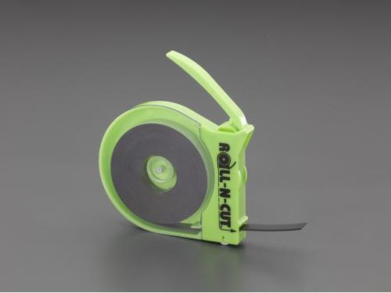 【仕様】●吸着力：2．7kgf●テープサイズ：幅12．7mm×長さ4．5m（厚み1．5mm）●ディスペンサーとマグネットテープのセット品。替マグネットテープはEA781GA−44です。●片手操作でマグネットテープをお好みの長さにカット可能●...