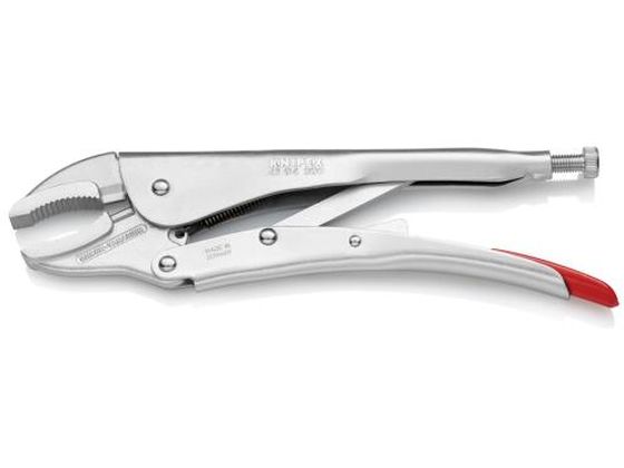 【仕様】●メーカー：KNIPEX（クニペックス）●型番：4104300●ワイヤーカッター付●全長（mm）：300●能力：丸：65mm、四角：30mm、六角：34mm●材質：ボディ：強力特殊鋼、アゴ：鍛造クロームバナジウム●ニッケルメッキ仕上...