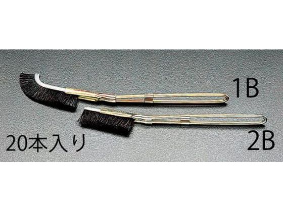 【仕様】●ブラシ材質：豚毛●形状：直●ブラシサイズ：9×60mm●全長：215mm●毛丈：約15mm●入数：20本【備考】※メーカーの都合により、パッケージ・仕様等は予告なく変更になる場合がございます。【検索用キーワード】エスコ　ESCO　...
