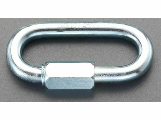 【仕様】●材質：スチール（亜鉛メッキ）●使用荷重：450kg【備考】※メーカーの都合により、パッケージ・仕様等は予告なく変更になる場合がございます。【検索用キーワード】エスコ　ESCO　えすこ　9.0x65mmクイックリング(スチール製)　...