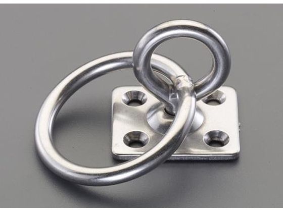 【仕様】●線径：7．9mm●プレート：40×50mm●リング径：50．2mm●使用荷重（kg）：217●材質：SUS304●穴径：5．3mm【備考】※メーカーの都合により、パッケージ・仕様等は予告なく変更になる場合がございます。【検索用キー...